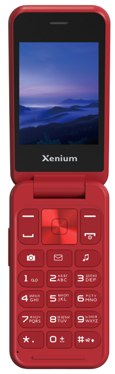 Мобильный телефон Xenium X680 Красный: купить по цене 4 090 рублей в ...