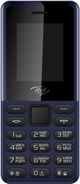 Мобильный телефон Itel IT2161R Dual sim Blue: купить по цене 90 рублей ...