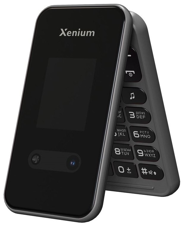 Мобильный телефон Xenium X680 Темно-серый: купить по цене 4 090 рублей ...